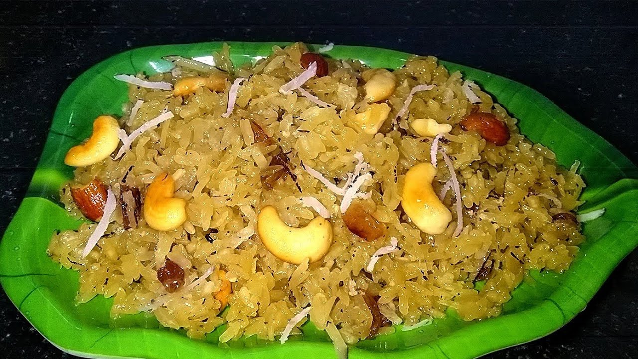 ಸಿಹಿ ಅವಲಕ್ಕಿ ಪ್ರಸಾದ ಮಾಡುವ ವಿಧಾನ/instant and quick sweet Poha/prasadam ...