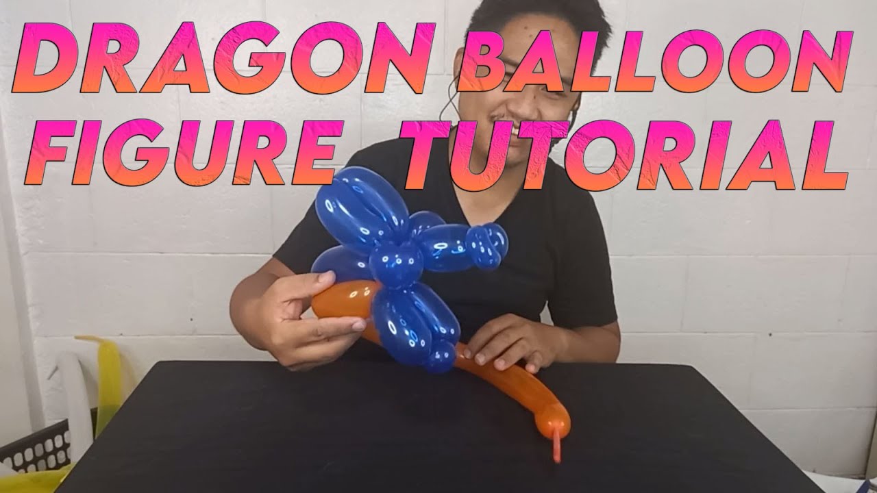 Dragon Balloon Figure | Balloon Twisting Tutorial - YouTube