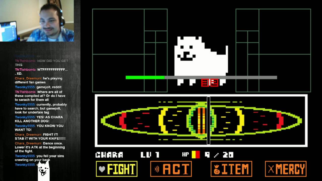 Annoying Dog fight - Toby Fox vs Rex? - Undertale Fan Game By ...