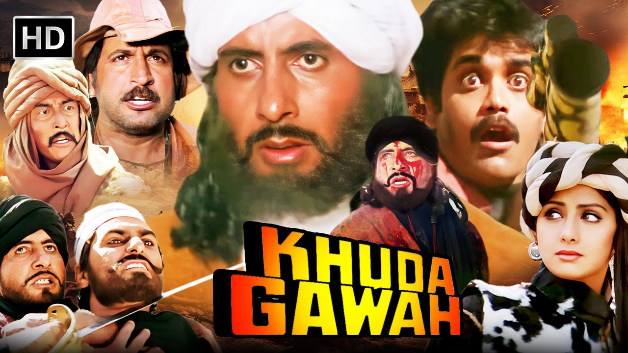 Khuda Gawah (1992) Full Movie HD | Amitabh Bachchan, Sridevi, Nagarjuna ...