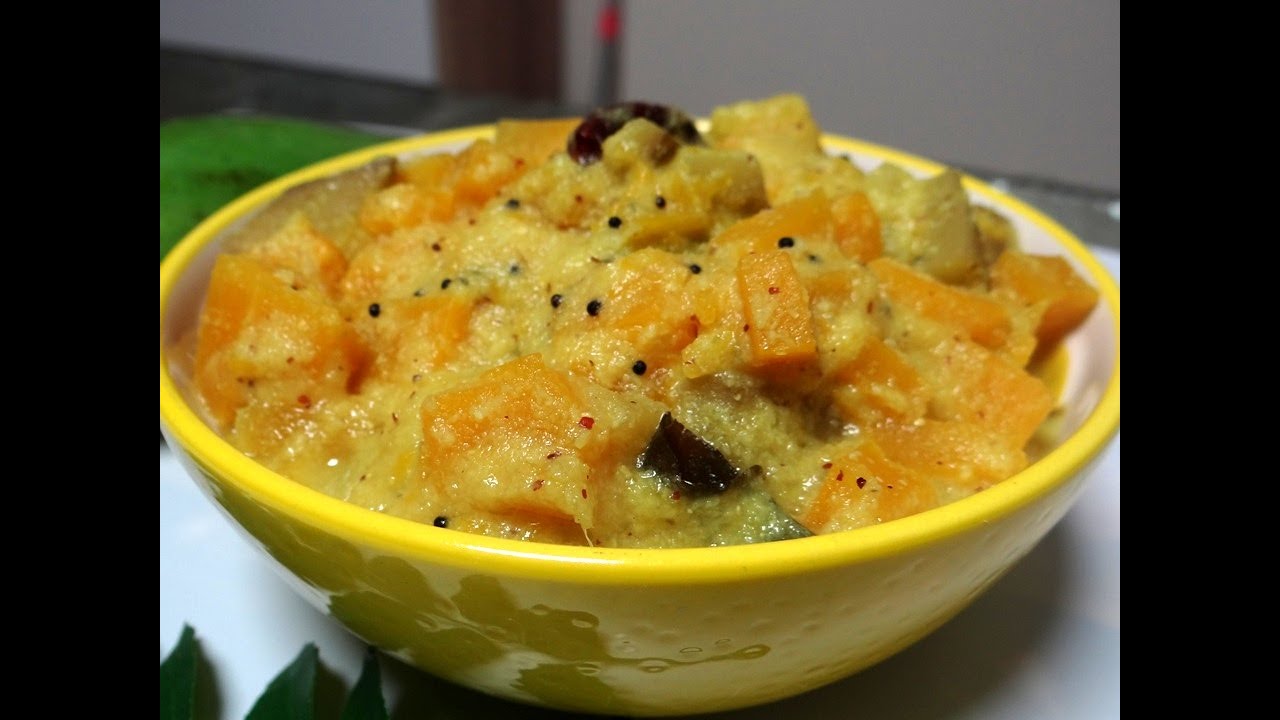 Mango Pumpkin Pachadi | Maanga poosanika pachadi | Pachadi recipe ...