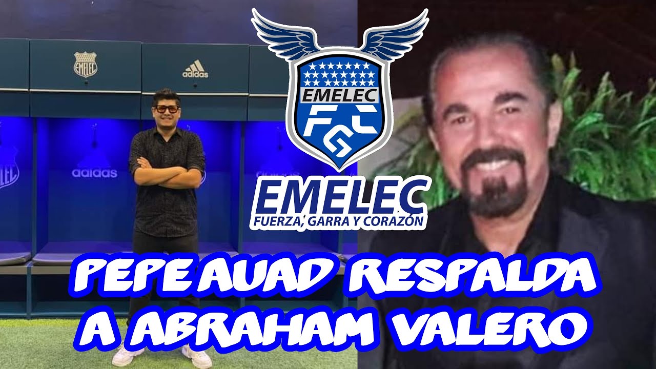 Pepe Auad respalda a Abraham Valero - YouTube