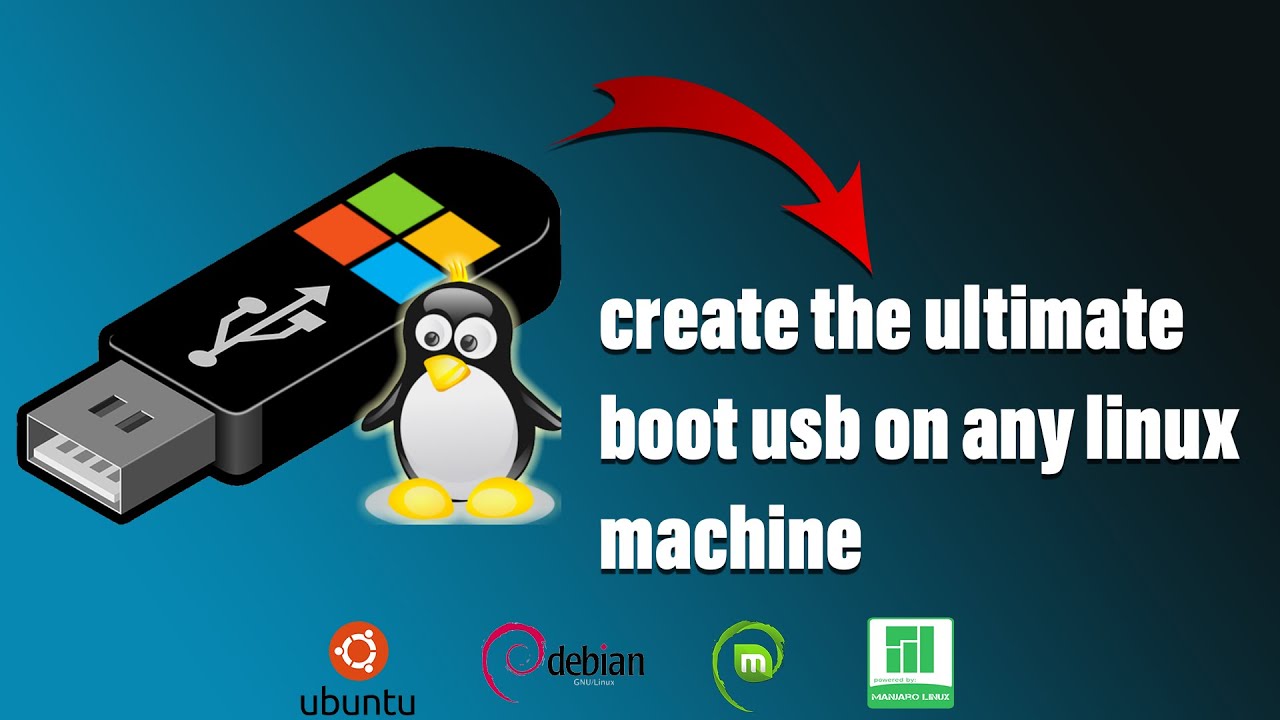 You need this bootable USB drive Linux (Full tutorial ventoy) - YouTube