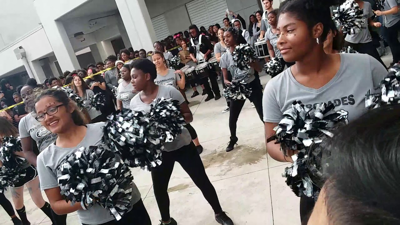 Everglades high school ehs band - YouTube
