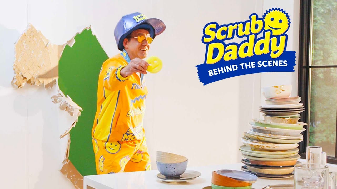 Behind The Scenes Of Our New Commercial Featuring *THE* SCRUB DADDY ...