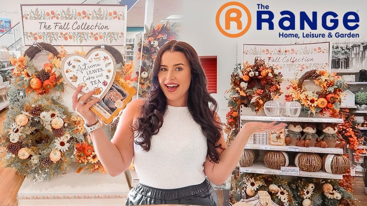 THE RANGE SHOP WITH ME | AUTUMN HARVEST RANGE - YouTube