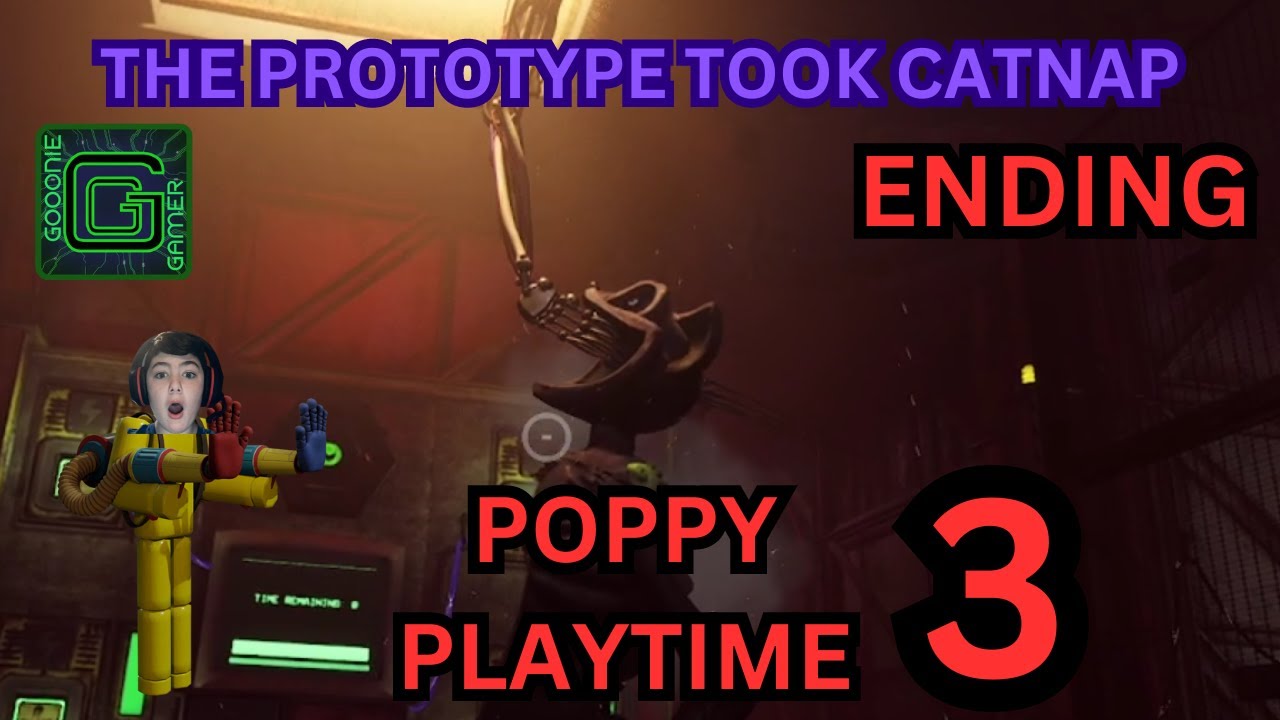 The Prototype took CatNap!!! | Poppy Playtime Chapter 3 ENDING - YouTube