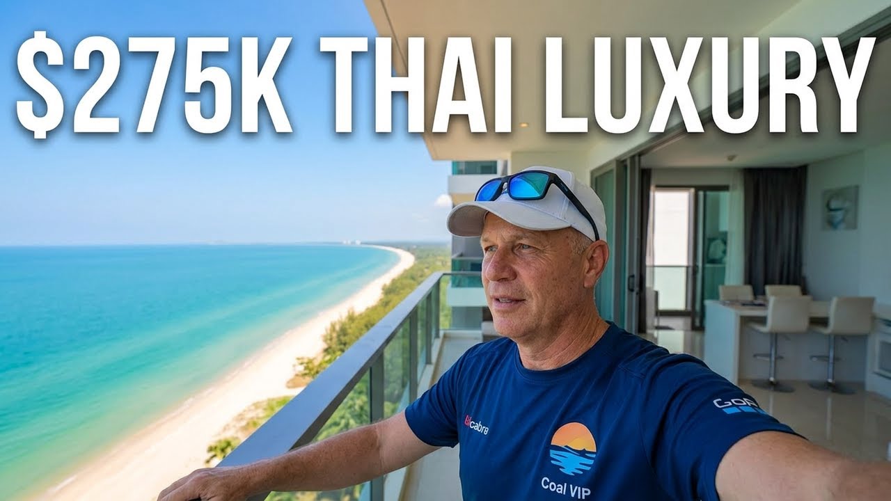 $275K BEACHFRONT – Stunning 2-Bed Luxury Condo in Thailand - YouTube