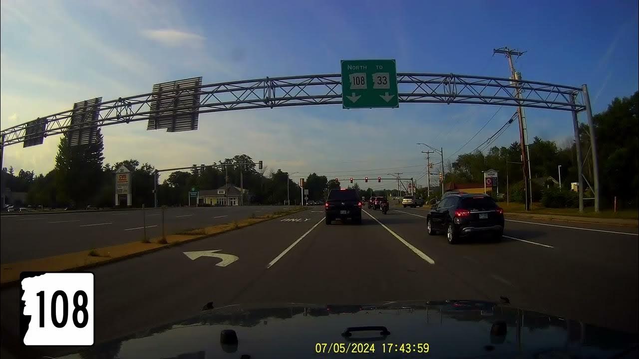 #D-3.783 ~ Kingston, NH to Stratham, NH via NH-27, NH-108 and NH-111 - YouTube