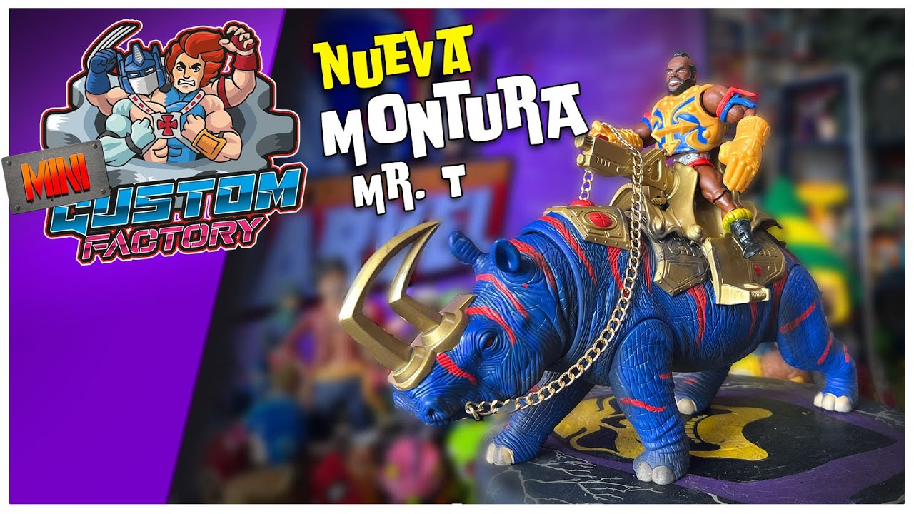 MINI - Nueva montura para MR T Motu, custom, cotu, diy, tutorial - YouTube