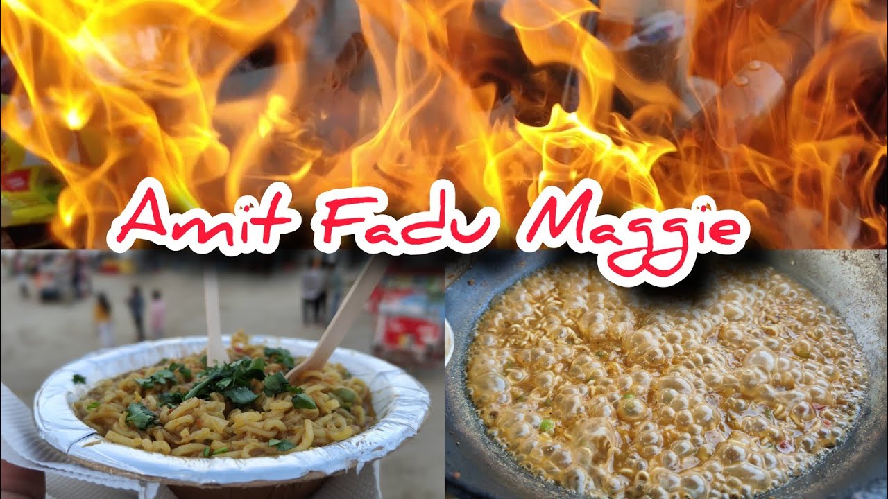 Amit Fadu Maggie Varanasi | Best Maggie stall Kashi assi Ghat | banaras ...