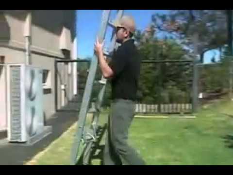 Level Arc Automatic Ladder Leveller - YouTube