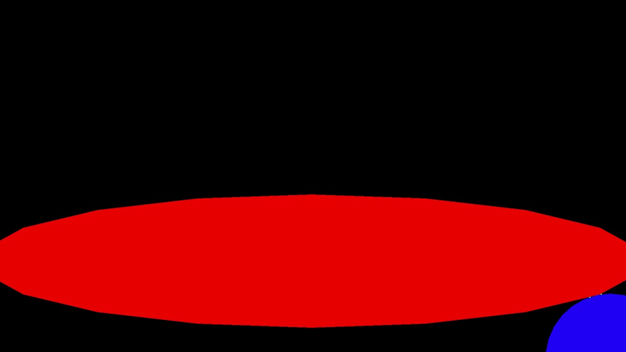 2d collision detection demo : ellipse vs circle - YouTube