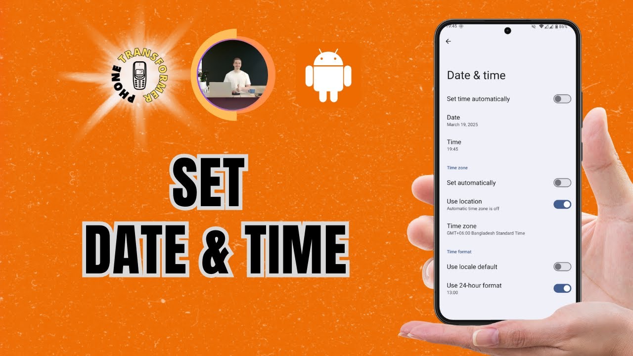 How to Set Your Date and Time on Your Android Phone - Step-by-Step ...