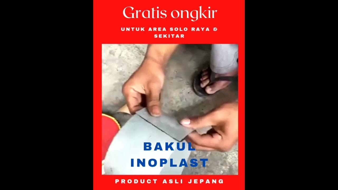 cara mudah, tepat,cepat !! menyambung seng talang dan karpet talang #doubletape #inoplast - YouTube
