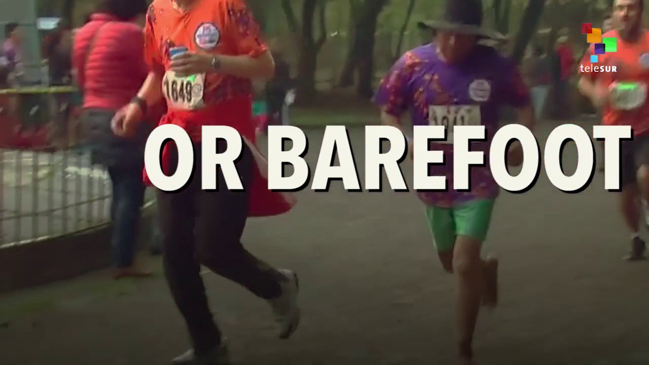 Mexico's Indigenous Marathon - Runners go Barefoot - YouTube