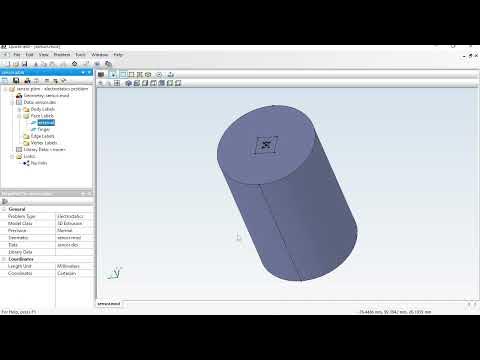 Capacitive touch sensor 3D simulation with QuickField FEA software. - YouTube