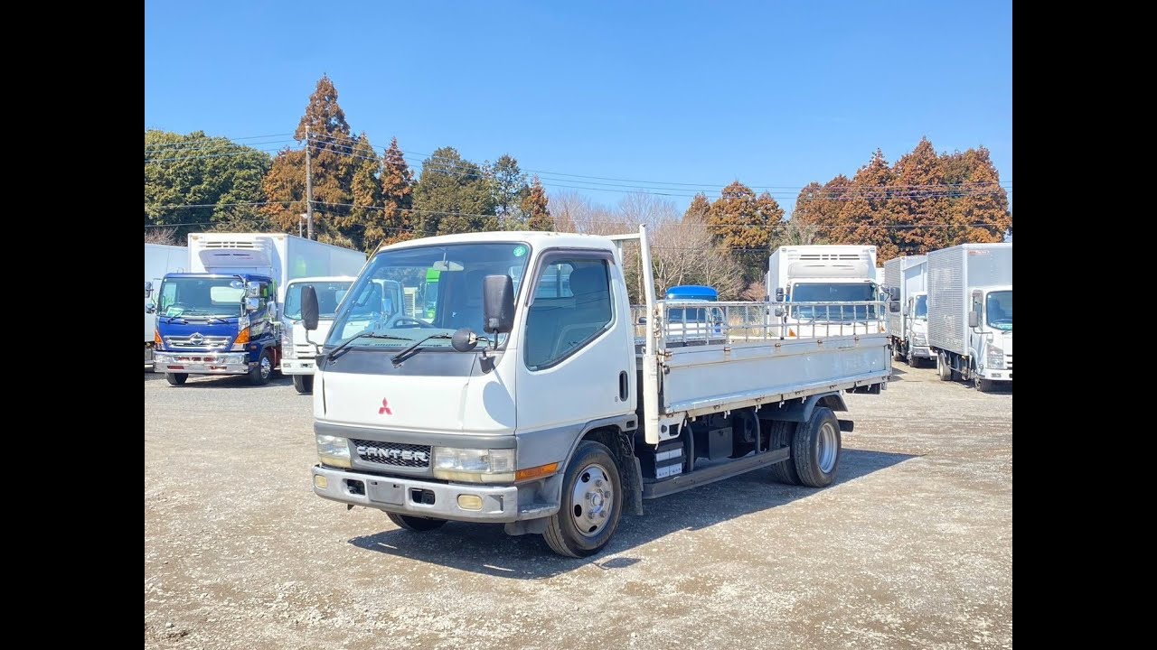 2000 Model, Mitsubishi Canter Truck 4D33 Engine !! - YouTube