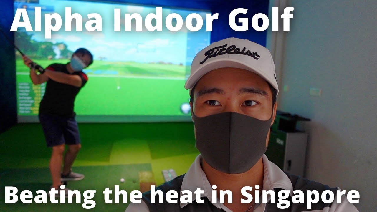 Alpha Indoor Golf Simulator: Hitting a (TaylorMade) SIM on a sim. - YouTube