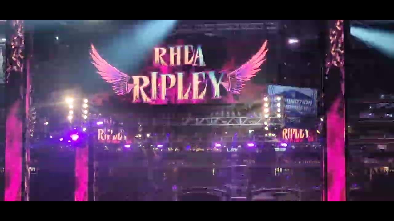 Reah Ripley Entrance @ WWE ELIMINATION CHAMBER PERTH - YouTube