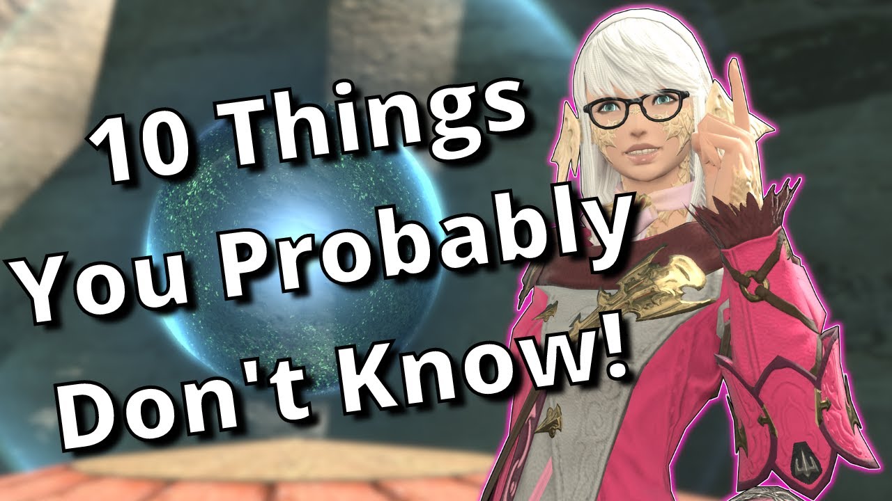 10 Tips and Tricks You Possibly Don't Know in FFXIV! - YouTube