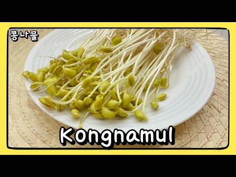 Soya fasulyesi ile filiz besleyebiliriz | Kongnamul | 콩나물