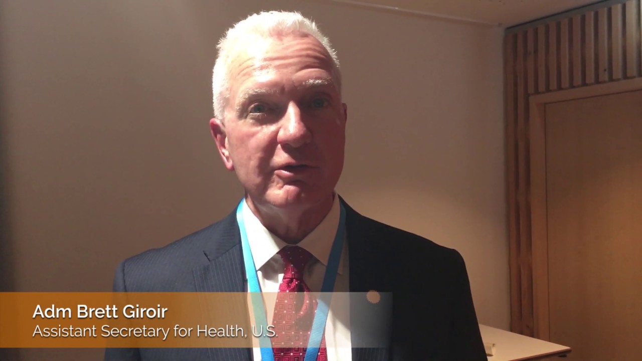 Admiral Brett Giroir discusses prevention in an ageing world - YouTube