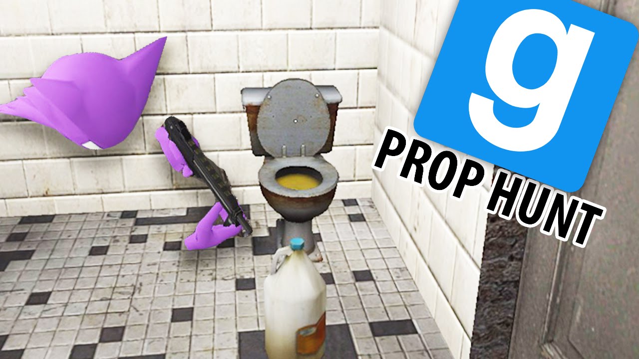 HAUNTING AND HUNTING? | GMod Prop Hunt Funny Moments - YouTube