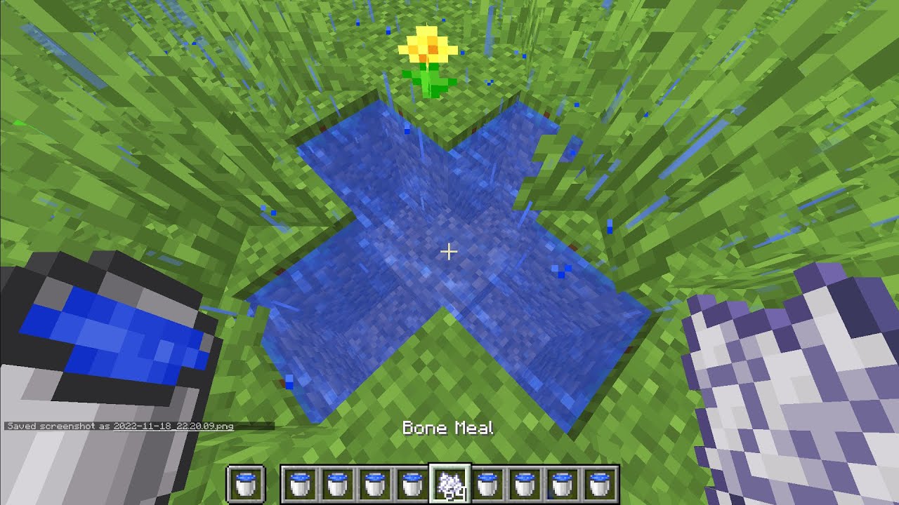 Minecraft | infinite water in minecraft - YouTube