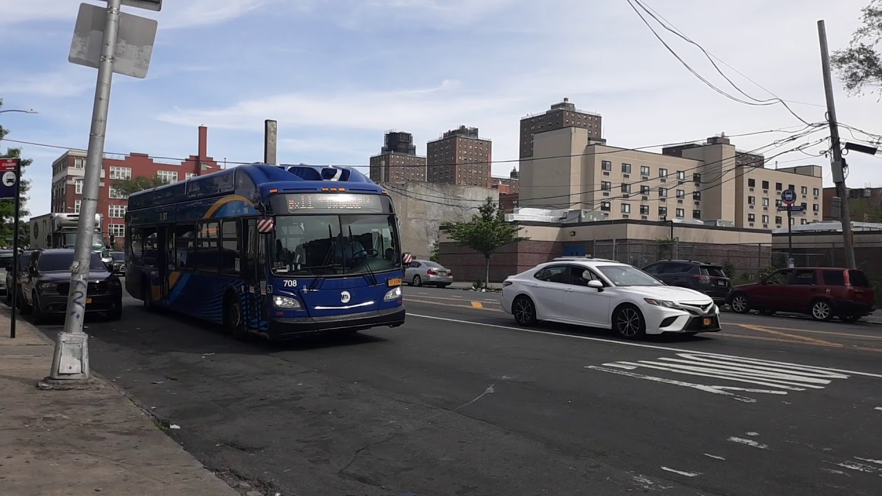 MTA NYC Bus 2012 New Flyer C40LF CNG #337 & 2017 New Flyer XN40 ...