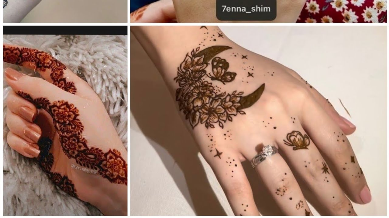 Trending mehndi designs of chand raat ll Stylish and simple mehndi ...