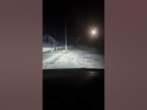 Рено Зои, встановив Лед лампи. - YouTube