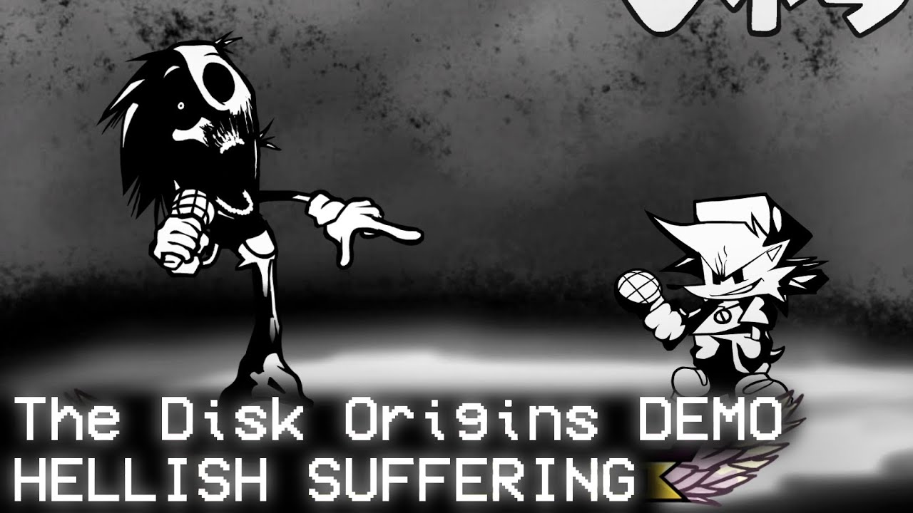 FNF - The Disk Origins (DEMO) - Hellish Suffering - YouTube