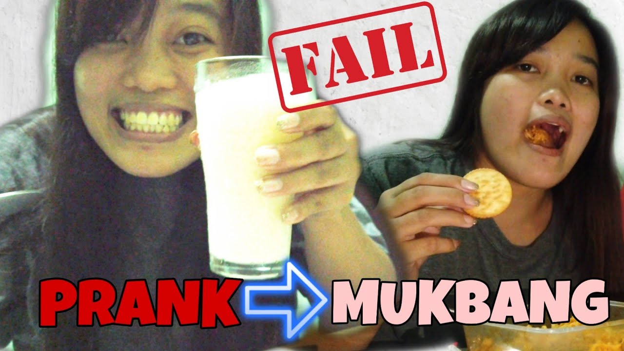 MILK PRANK (EPIC FAIL) TURNS TO SAMYANG MUKBANG | BEA BI - YouTube