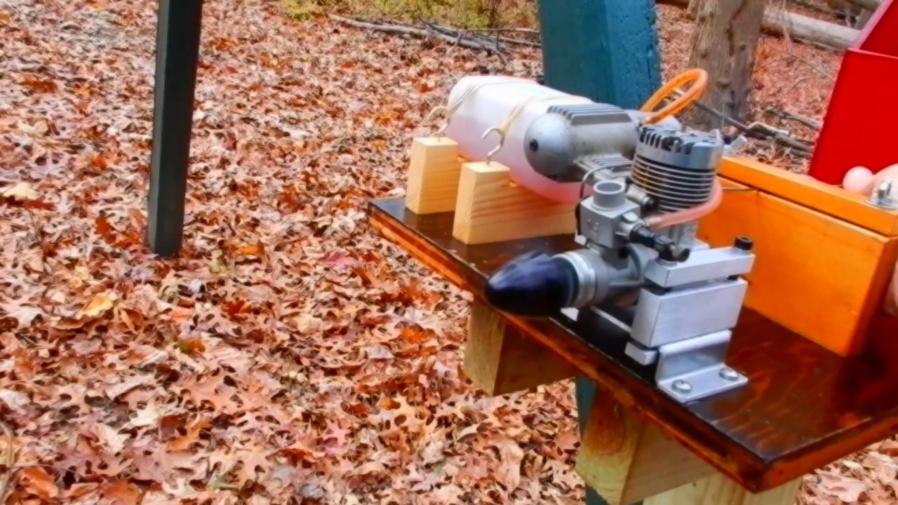 OS 40 SF Running on Test Stand - YouTube