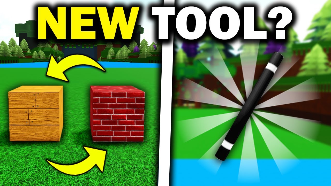 *NEW* MATERIAL TOOL!? | Build a boat for treasure ROBLOX - YouTube