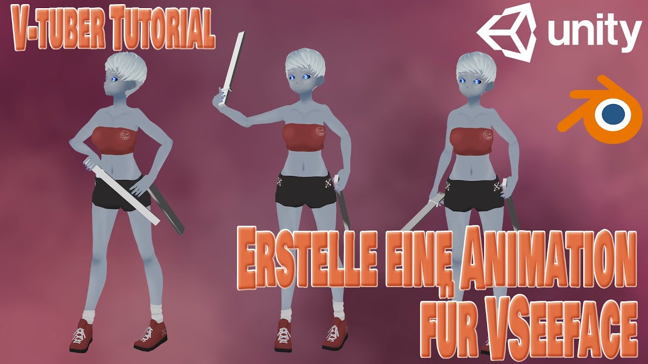 Erstelle eine Animation für VSeeface zusammen mit mir // V-Tuber Tutorial - YouTube