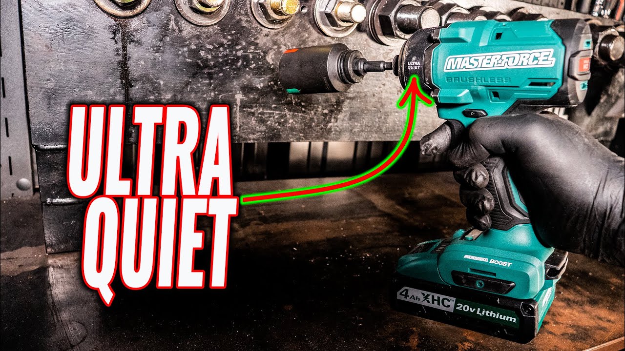 Masterforce 20V 3-speed Oil Impulse Impact Driver Review [HYDRAULIC ...