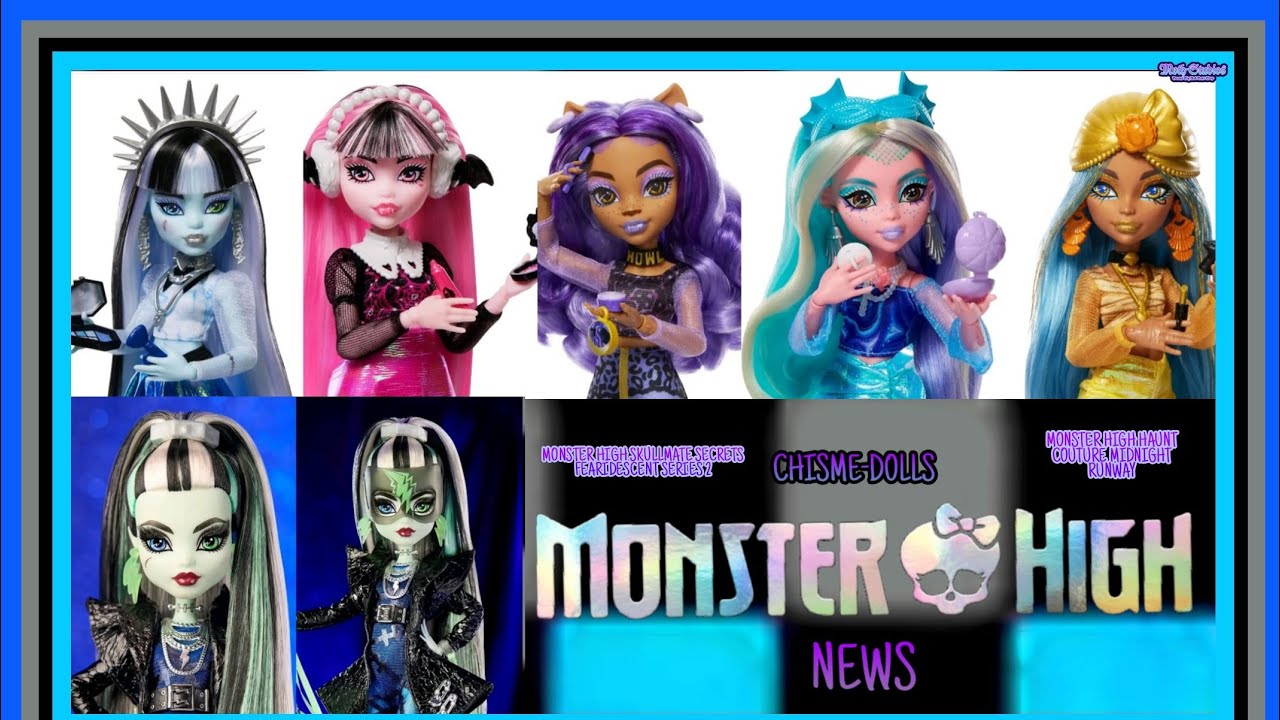 MONSTER HIGH NOTICIAS SKULLMATE SECRETS FEARIDESCENT SERIES Y HAUNT ...