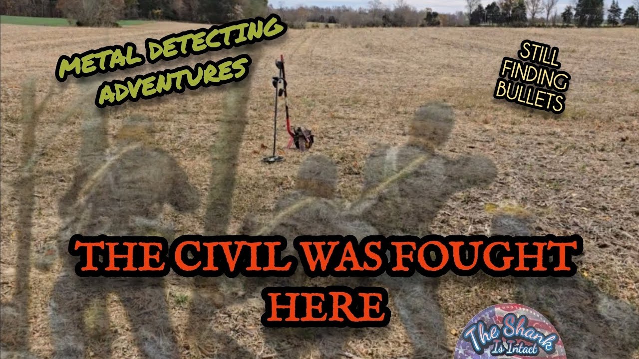 Finding Civil War bullets while Metal Detecting | Fall 2024 Virginia ...