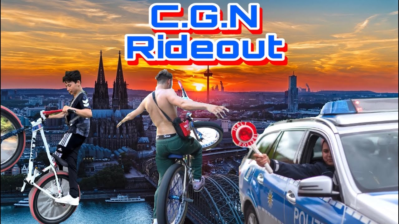 🇩🇪CGN Rideout (part 2) - nach Crash von der Polizei mitgenommen 🚔🤯 ...