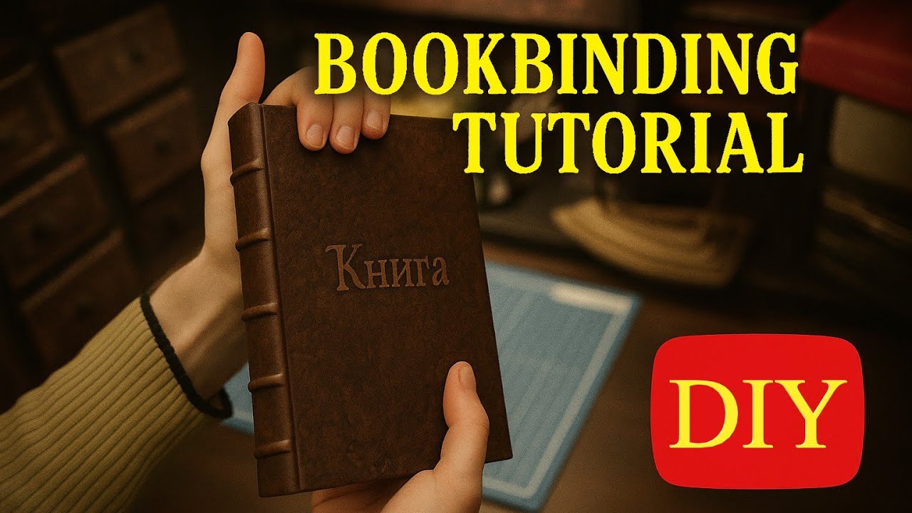 Vintage Book DIY | Make an Aged Book by Hand - YouTube