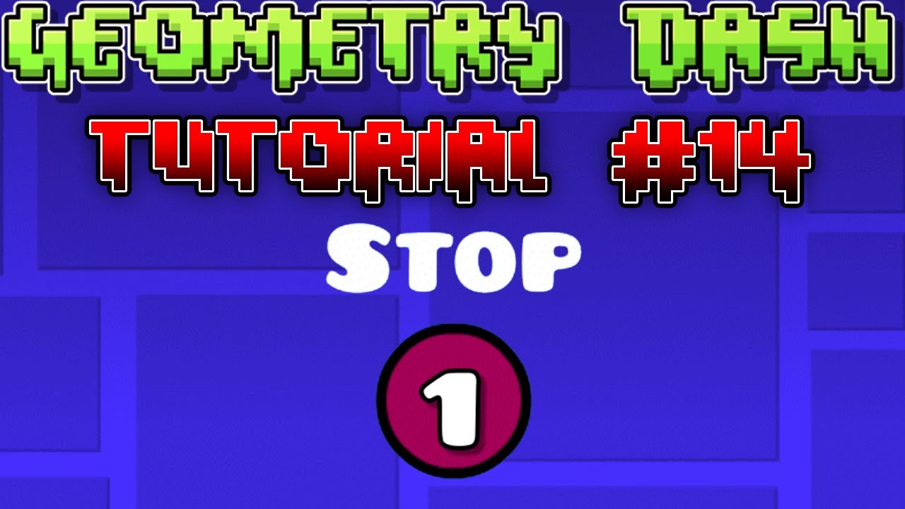 Geometry Dash - Wie nutzt man Stop trigger #14 - YouTube