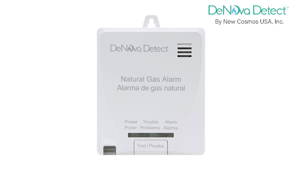 DeNova Detect Natural Gas Detector by New Cosmos USA - (ML-310ES) - YouTube