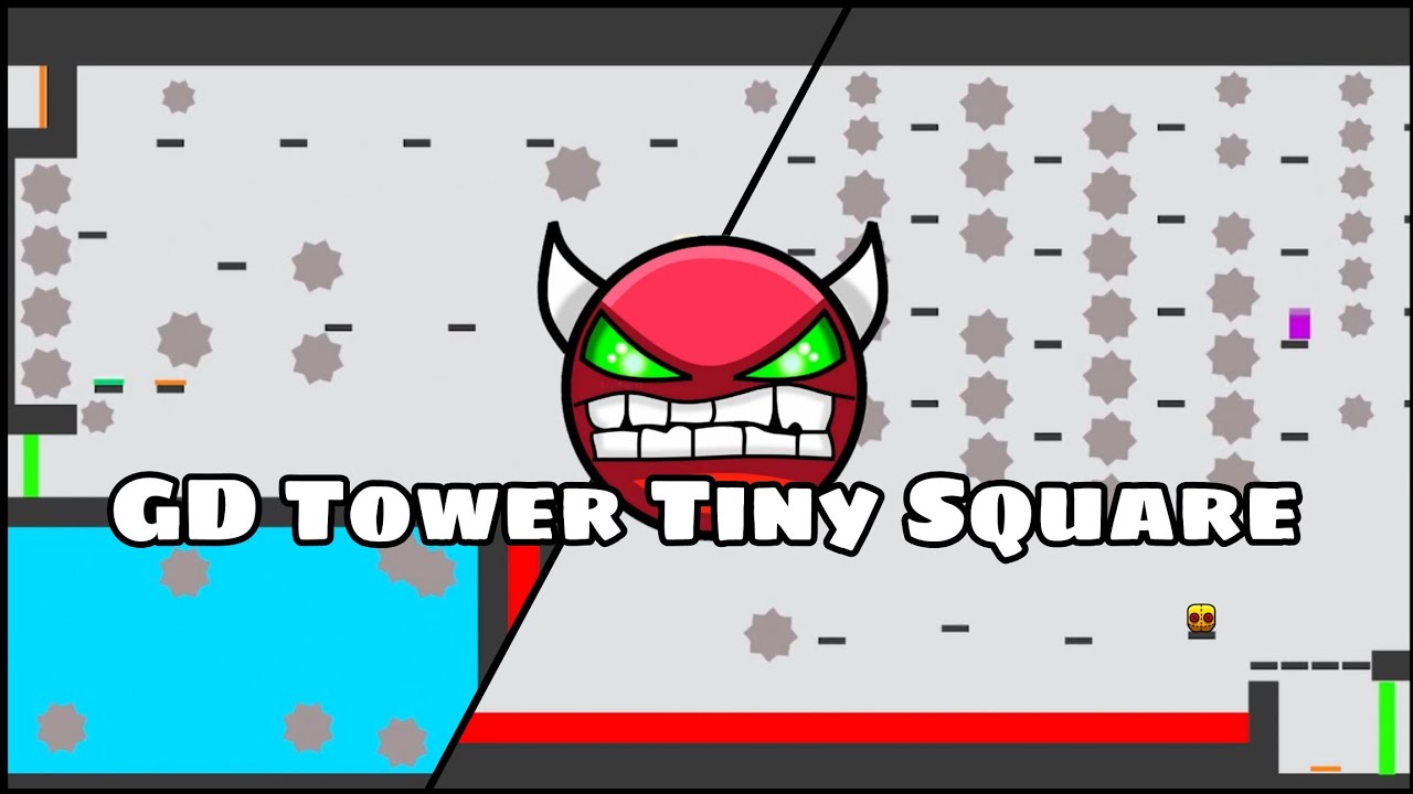 GD Tower Tiny Square (Hard Demon) By liamiamliam | Geometry Dash 2.2 ...