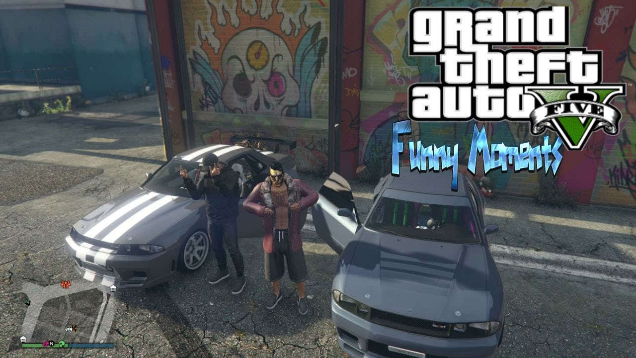 GTA 5 Online - PEEING ON CARS AND SETTING THEM ON FIRE!!! - YouTube