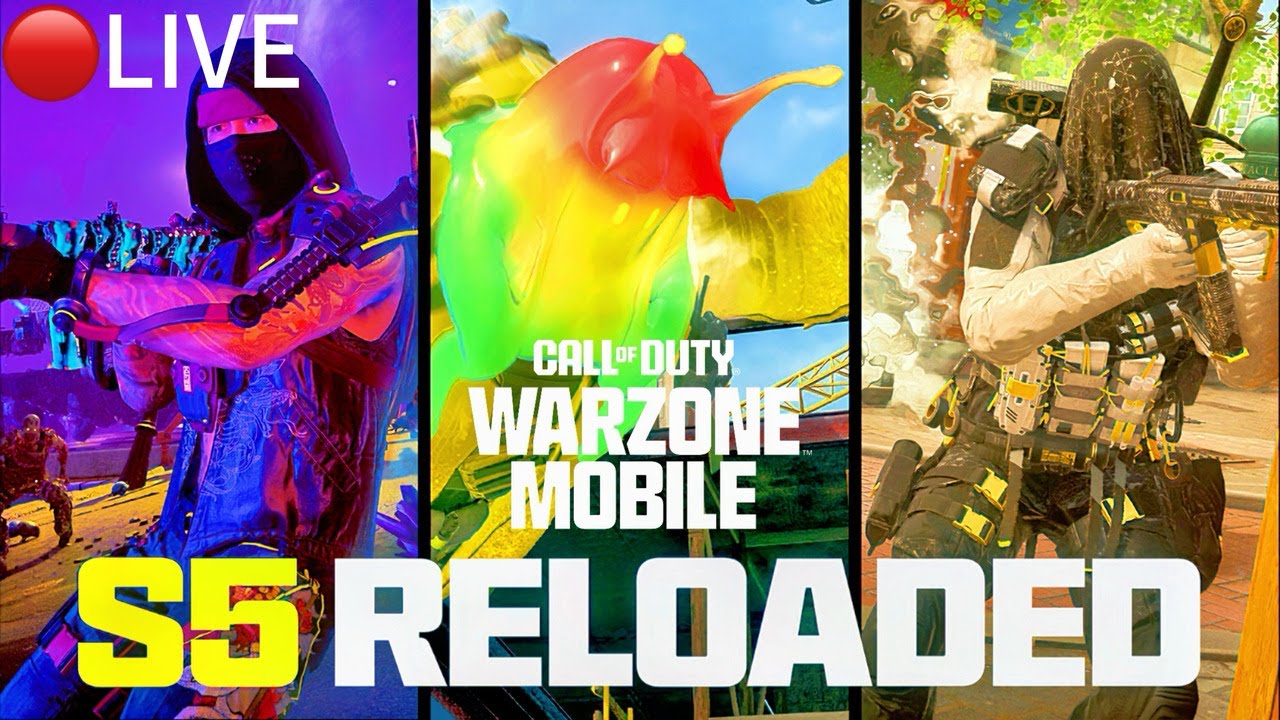 🔴LIVE - NEW SEASON 5 RELOADED UPDATE - WZM - 1.5K WINS - YouTube