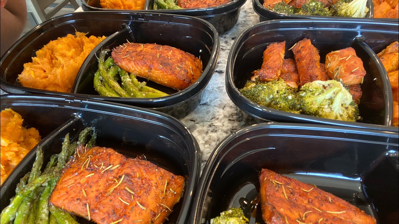 Healthy Customer Meal Prep - YouTube