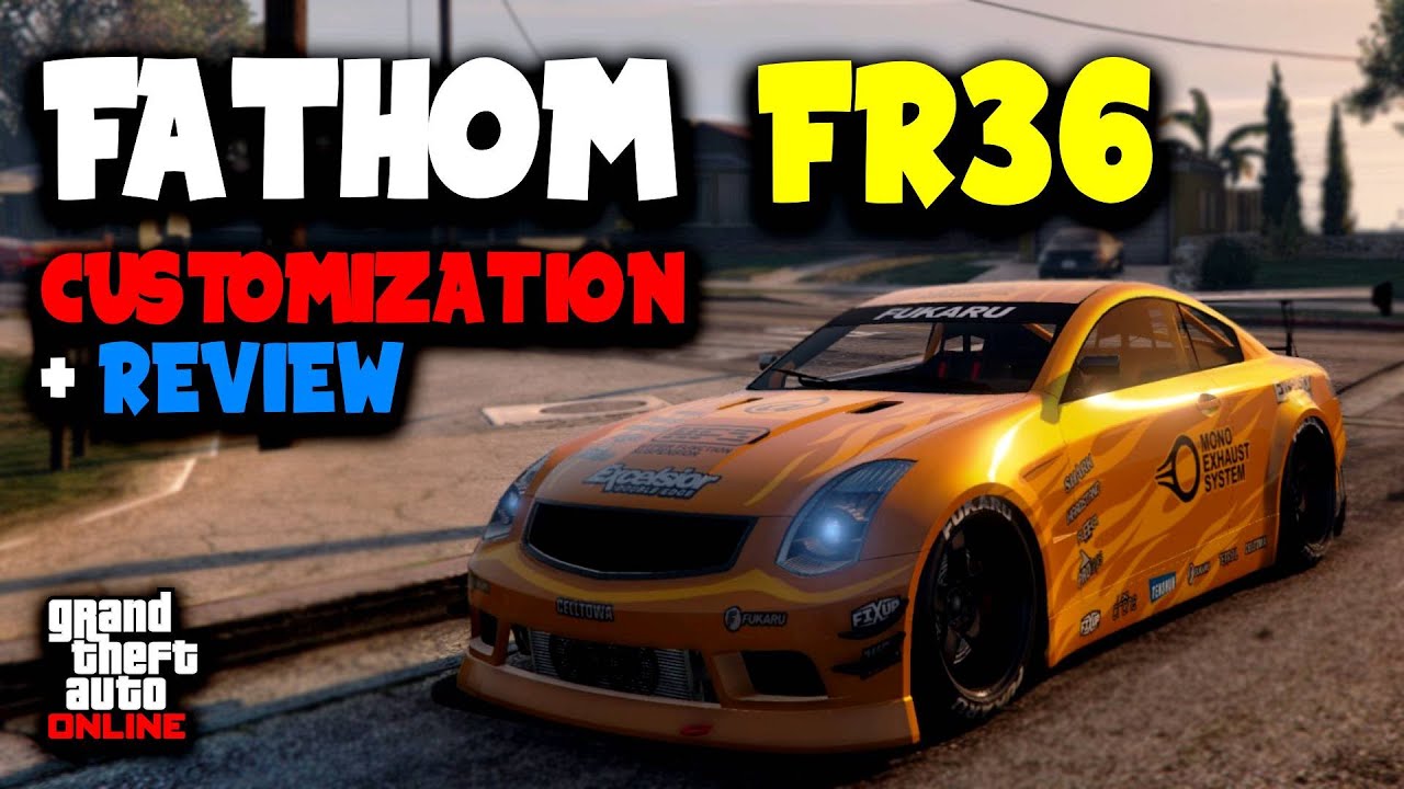 NEW Fathom FR36 (Infiniti G35) Customization + Review | GTA Online ...