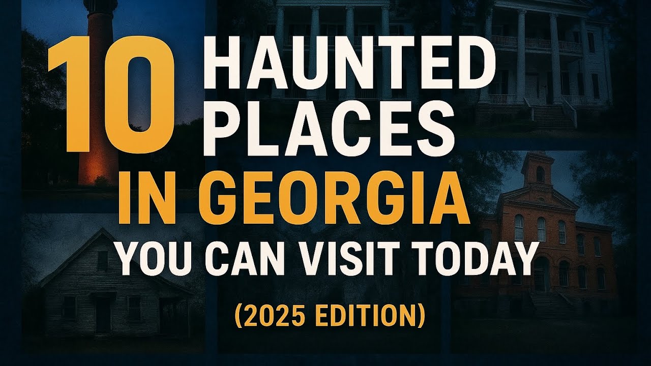Top 10 Haunted Places in Georgia 2025 👻 | Scariest Ghost Spots You Can ...